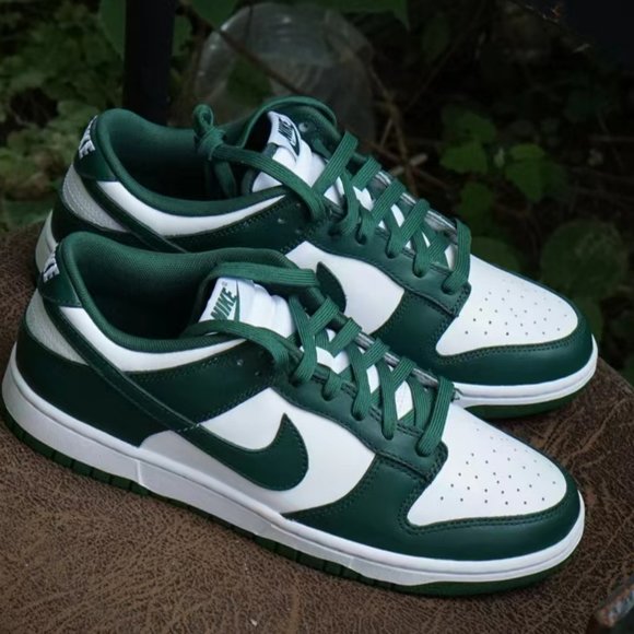 Nike | Shoes | Nike Dunk Green Sneakers For Men | Poshmark